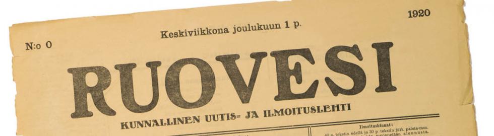 Ruovesi palvelee Ruovesi-lehti